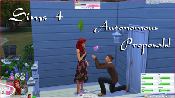 Autonomous Proposals by PolarBearSims - Sims 4 Wicked Mods