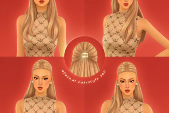 SIMANDY Pamela Hair - Sims 4 Wicked Mods