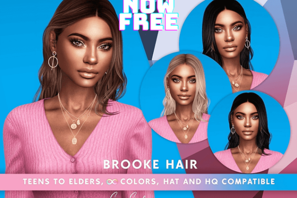 Call Me Scandal - Loop Earrings - Sims 4 Wicked Mods
