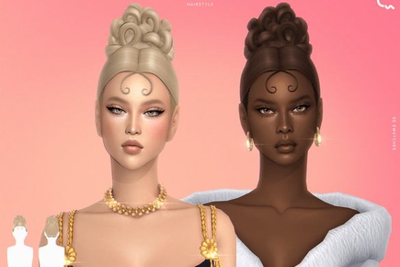 Stacie Hair - Sims 4 Wicked Mods