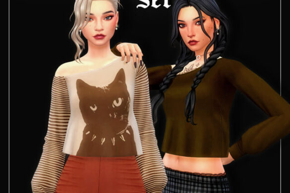 AxA Boytoy 50 Male CAS Items - Sims 4 Wicked Mods